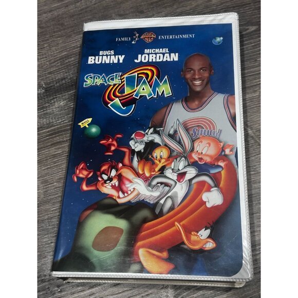 Unbranded | Other | Space Jam Bugs Bunny Michael Jorden Vhs Tape 997 ...